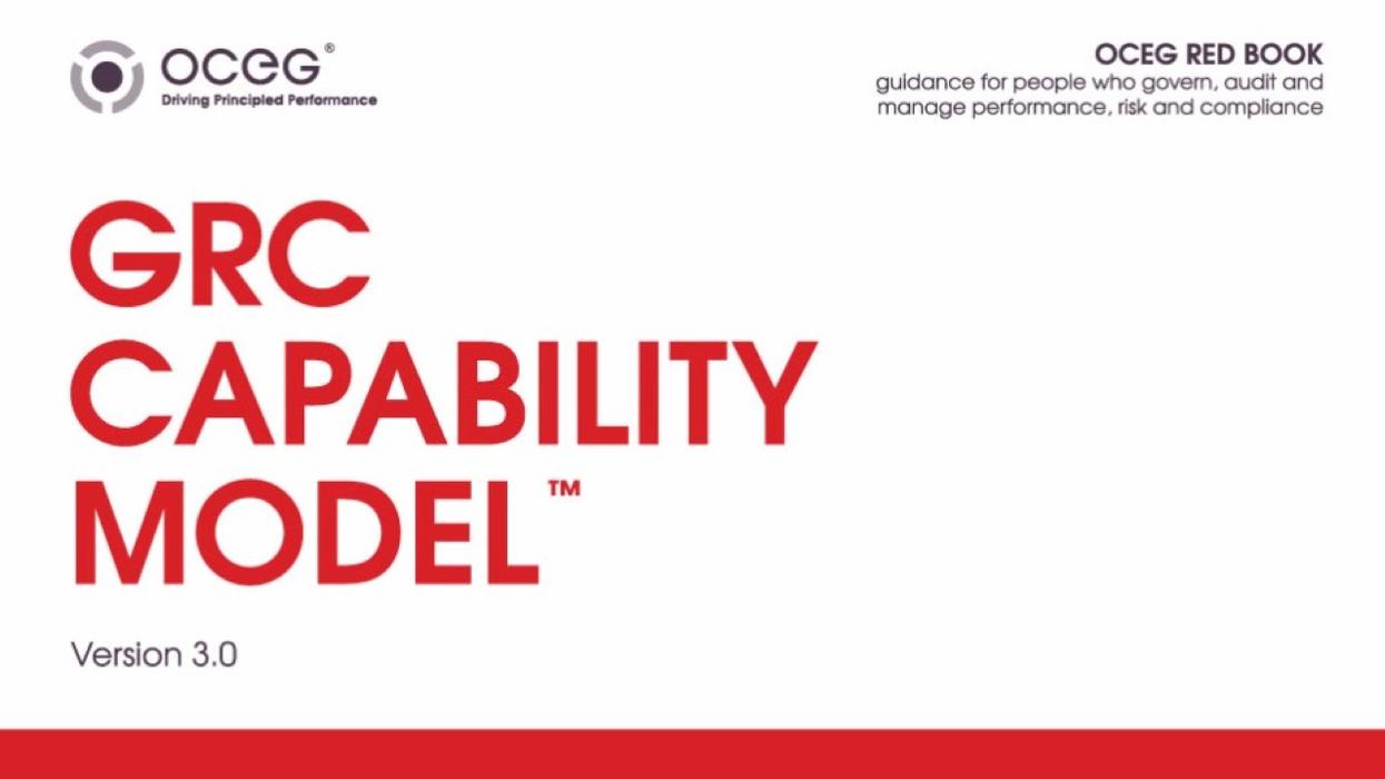 GRC Capability Model (Red Book) FULL VERSION - OCEG