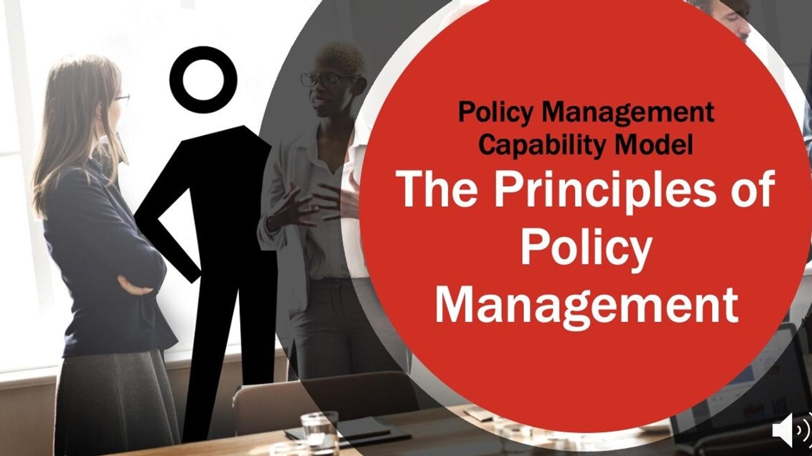 The Principles of Effective Policy Management - OCEG