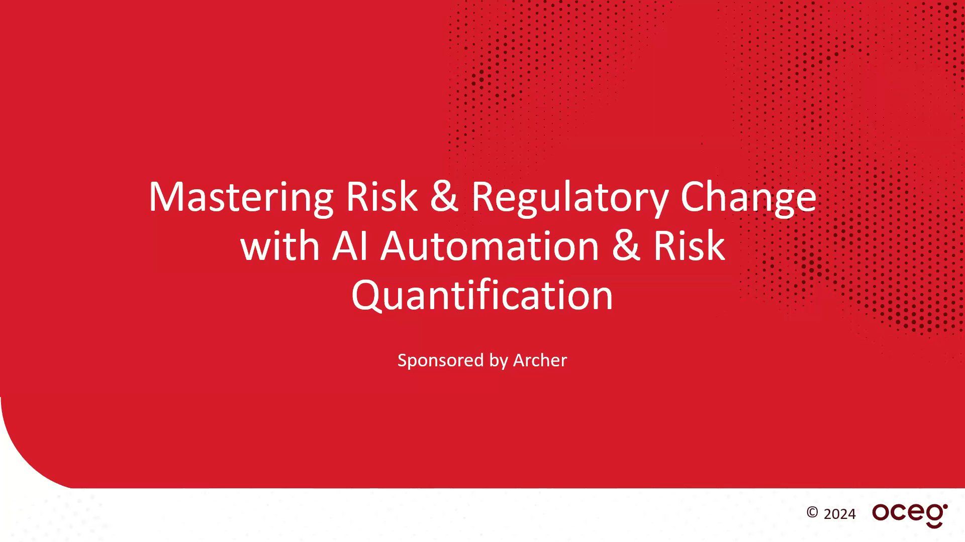 Mastering Risk & Regulatory Change with AI Automation & Risk ...
