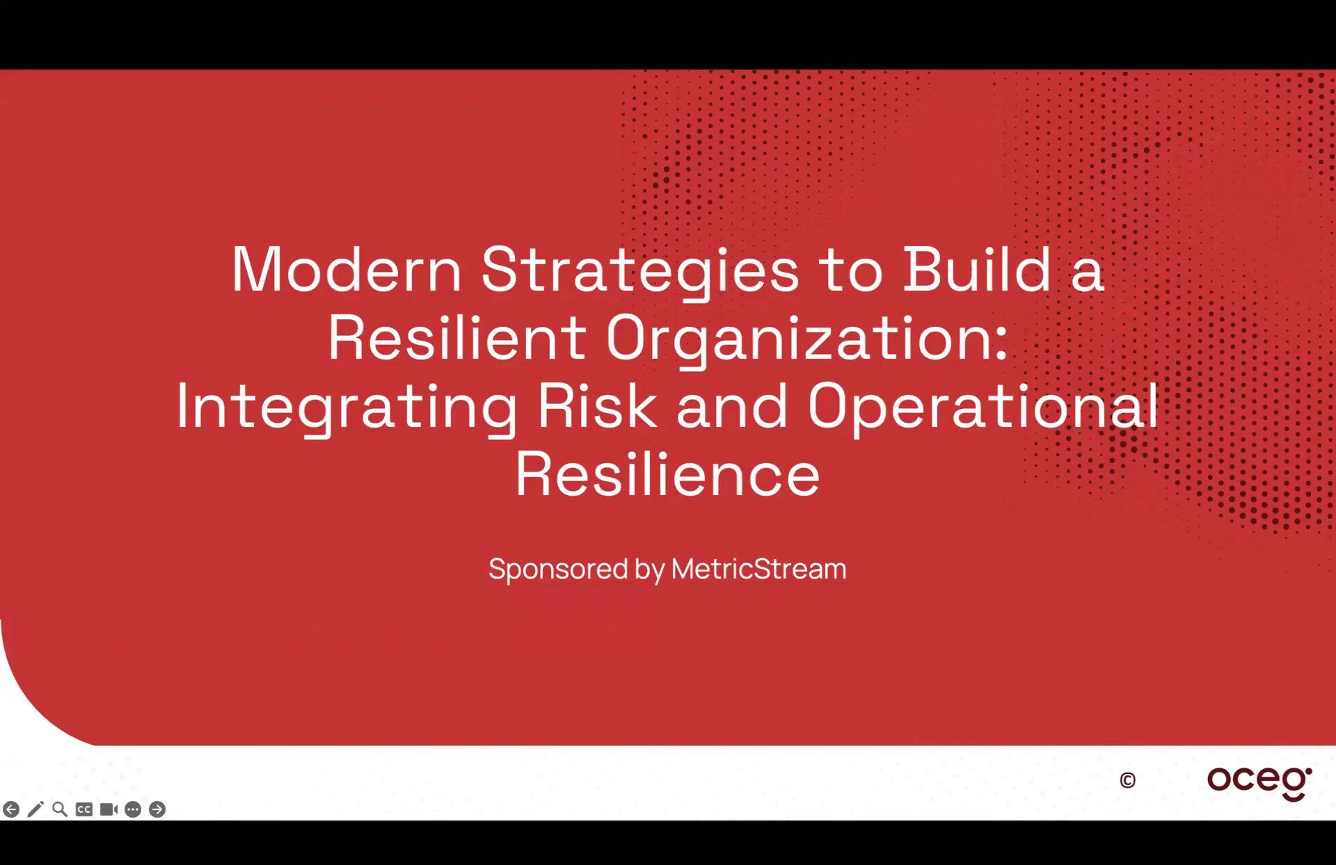 Modern Strategies to Build a Resilient Organization: Integrating Risk ...