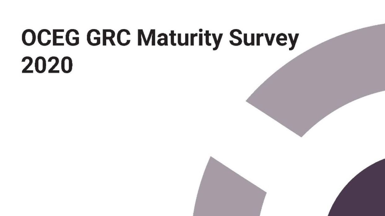OCEG GRC Maturity Survey 2020 Report - OCEG