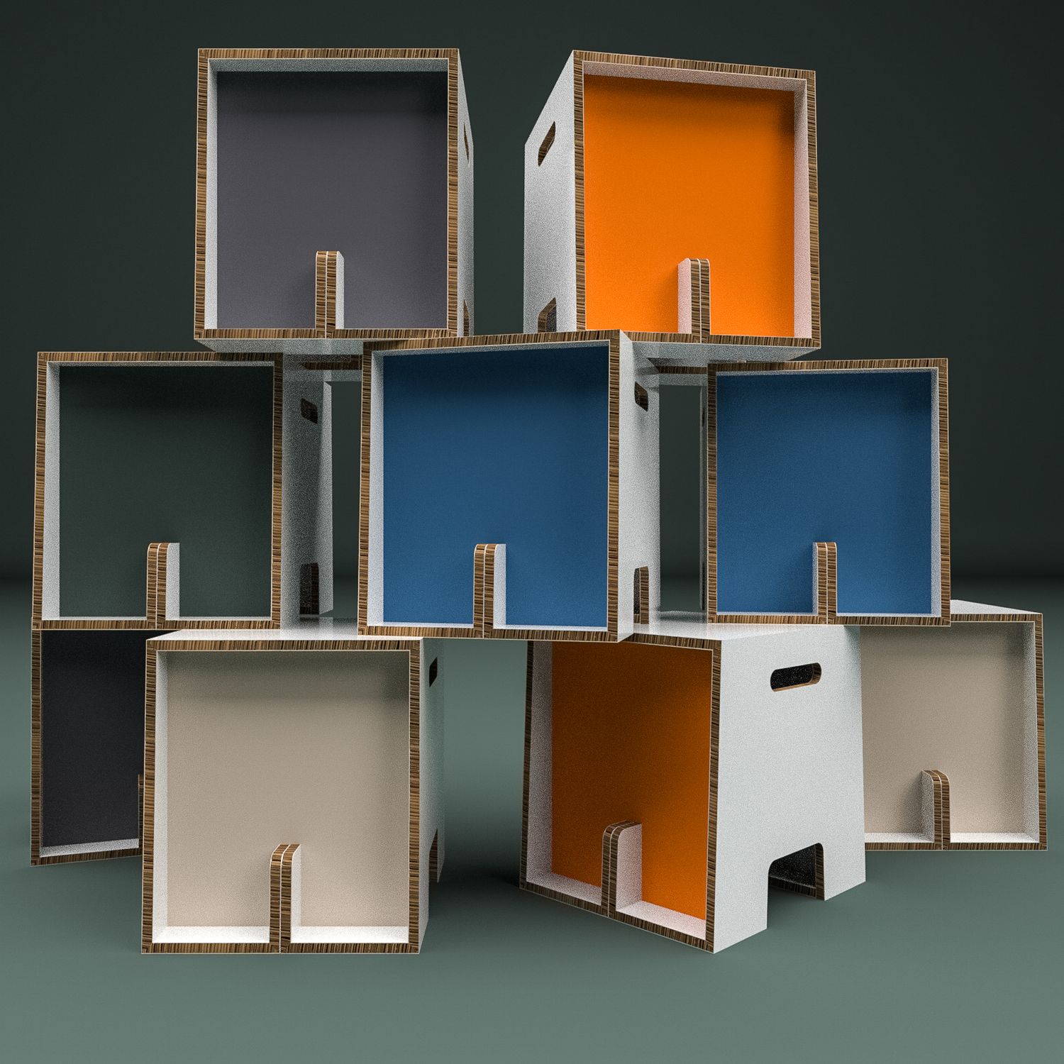 Re-board® Inspiration - Cardboard Stool