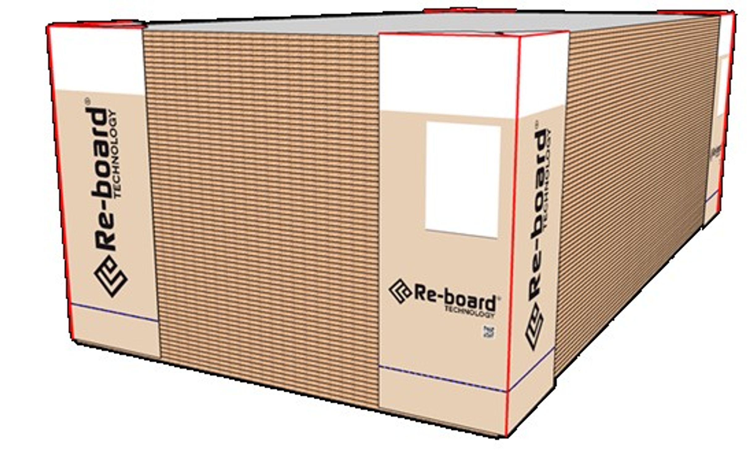 Re-board material handling