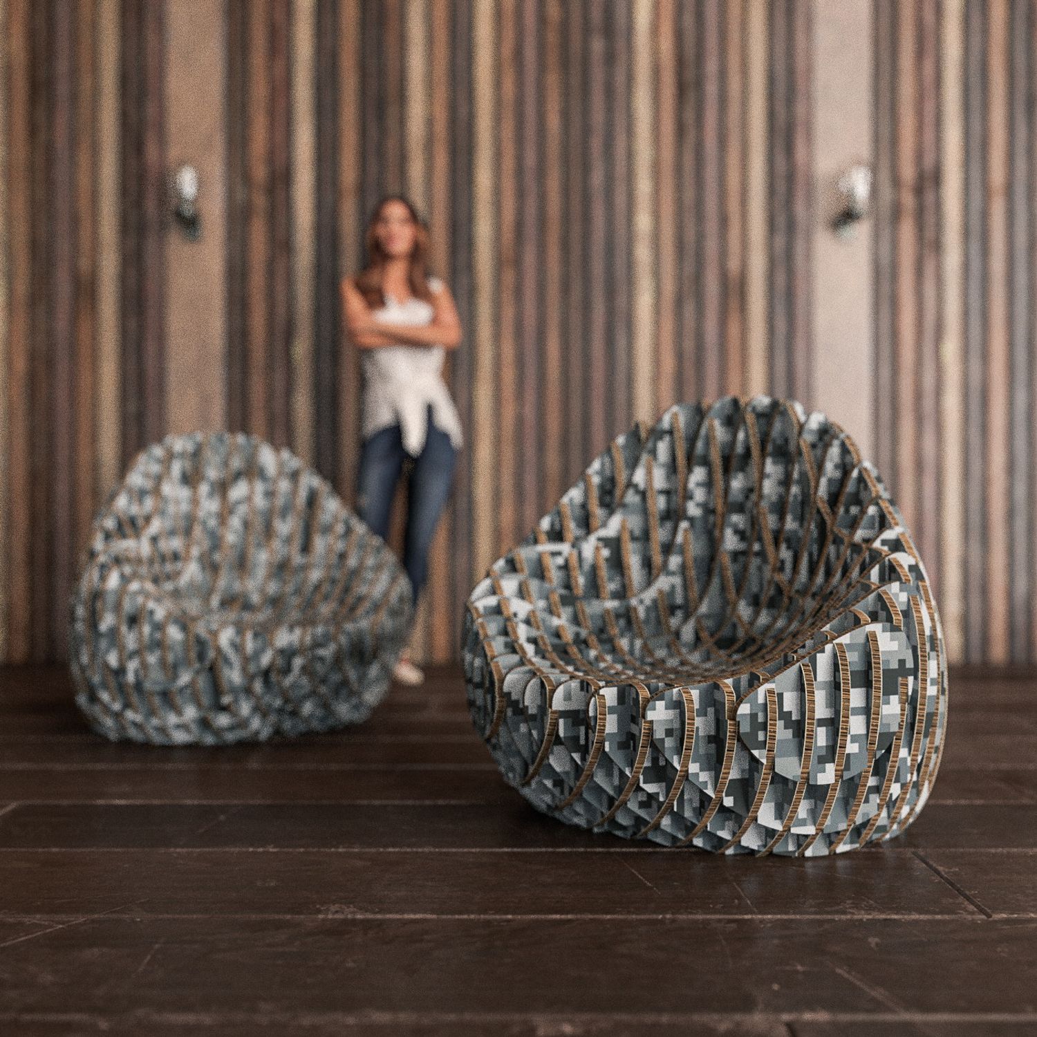 Re-board® Inspiration - MC 205 Cardboard Chair