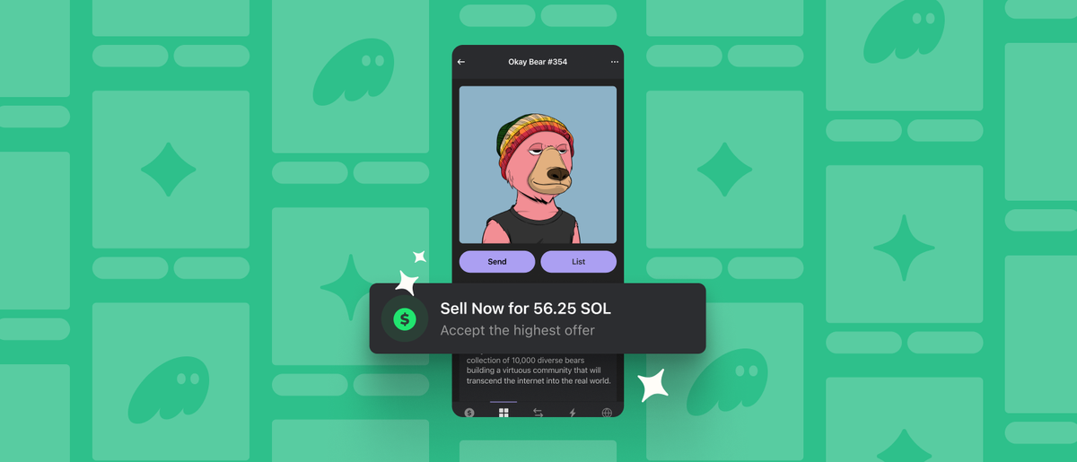 Instantly sell your NFTs in Phantom Wallet • Phantom