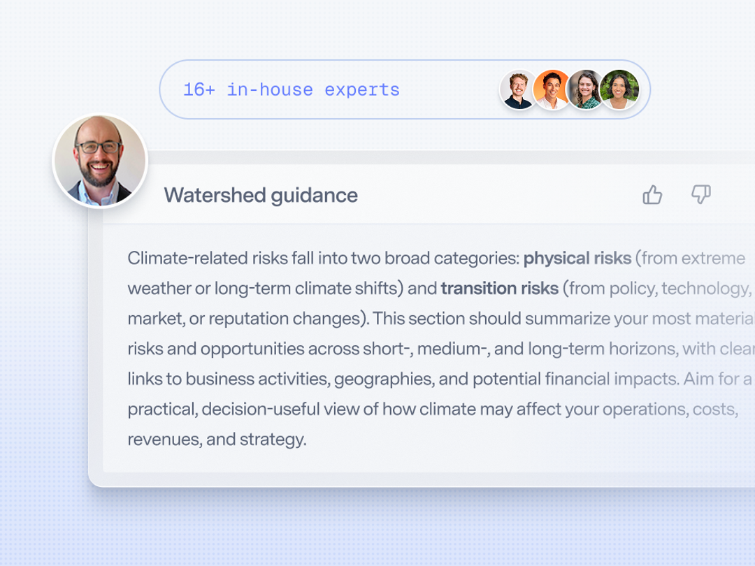 California SB 253 and SB 261 reporting solution – Watershed