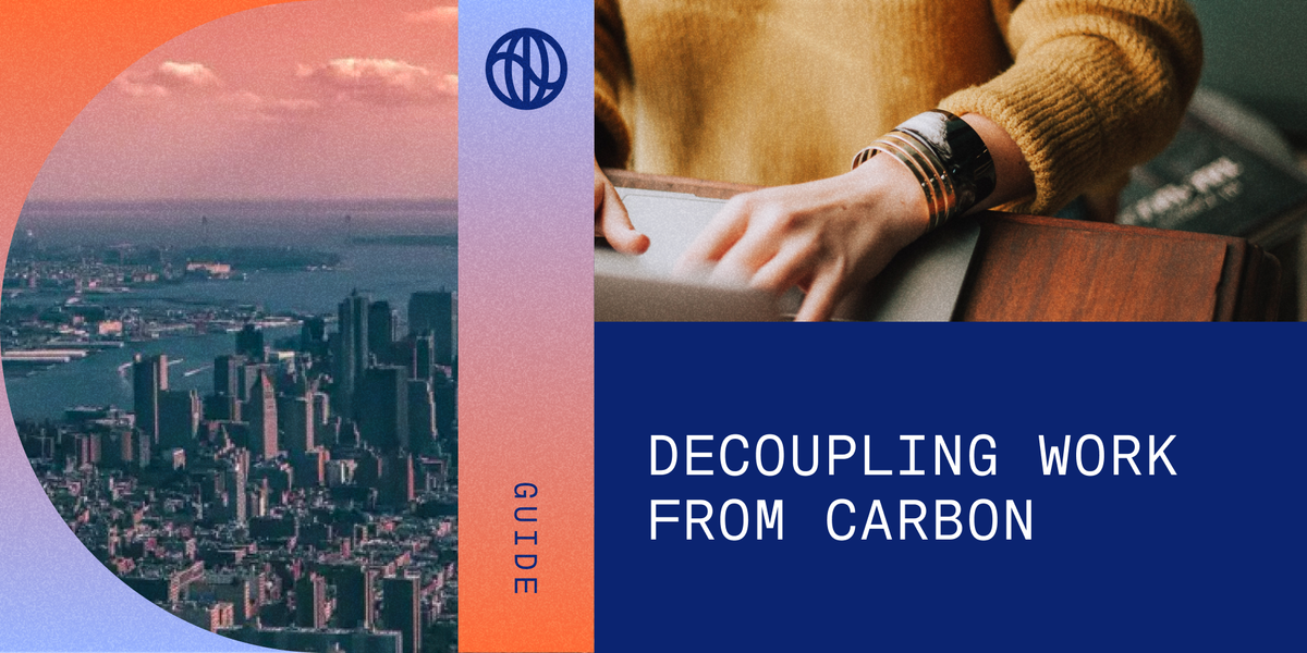 Decoupling work from carbon – Watershed