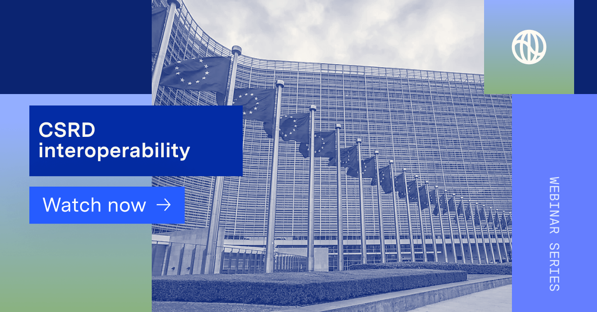 CSRD Readiness: CSRD interoperability – Watershed