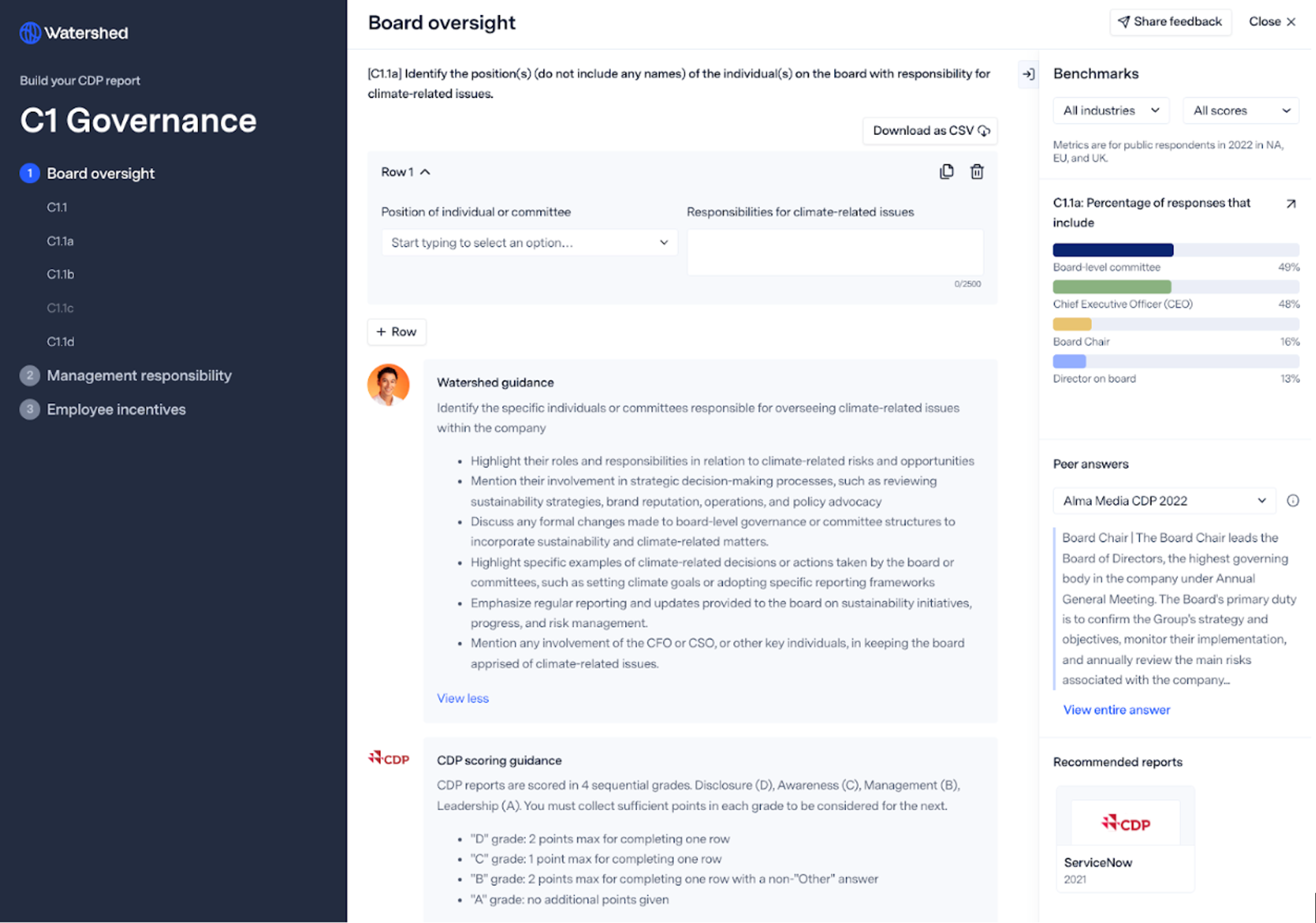Kroll on using Watershed to save time reporting to CDP – Watershed