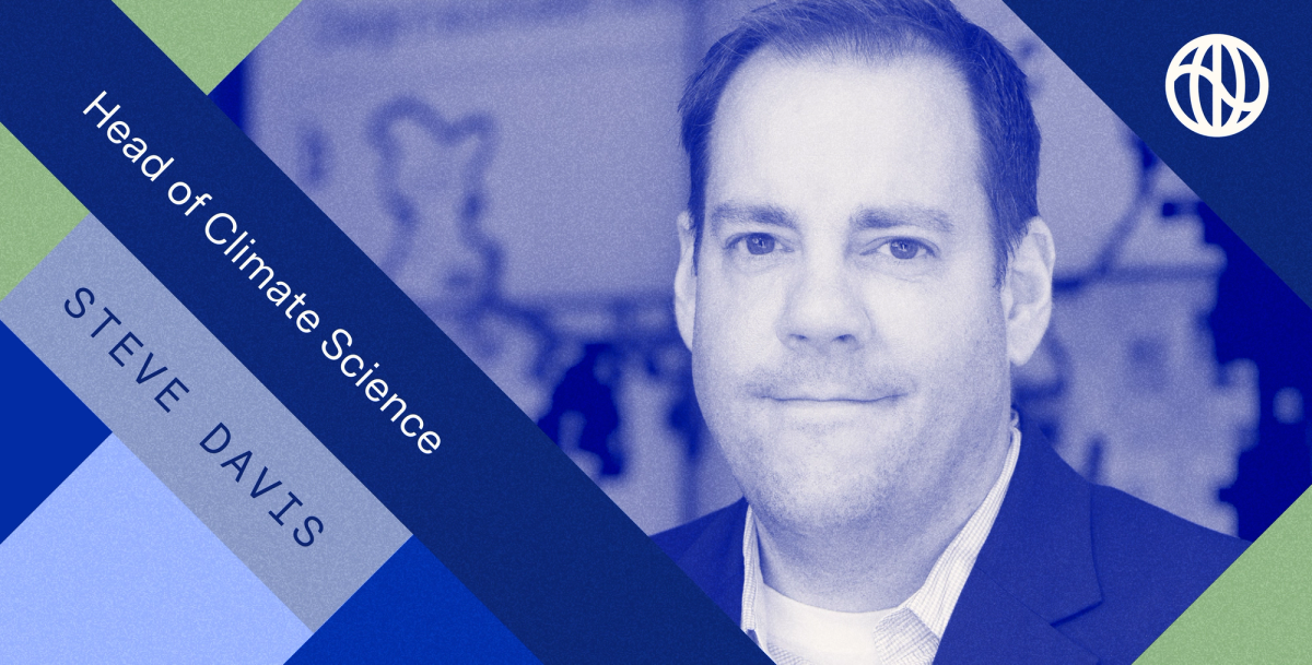 Welcoming Steve Davis to lead climate science – Watershed