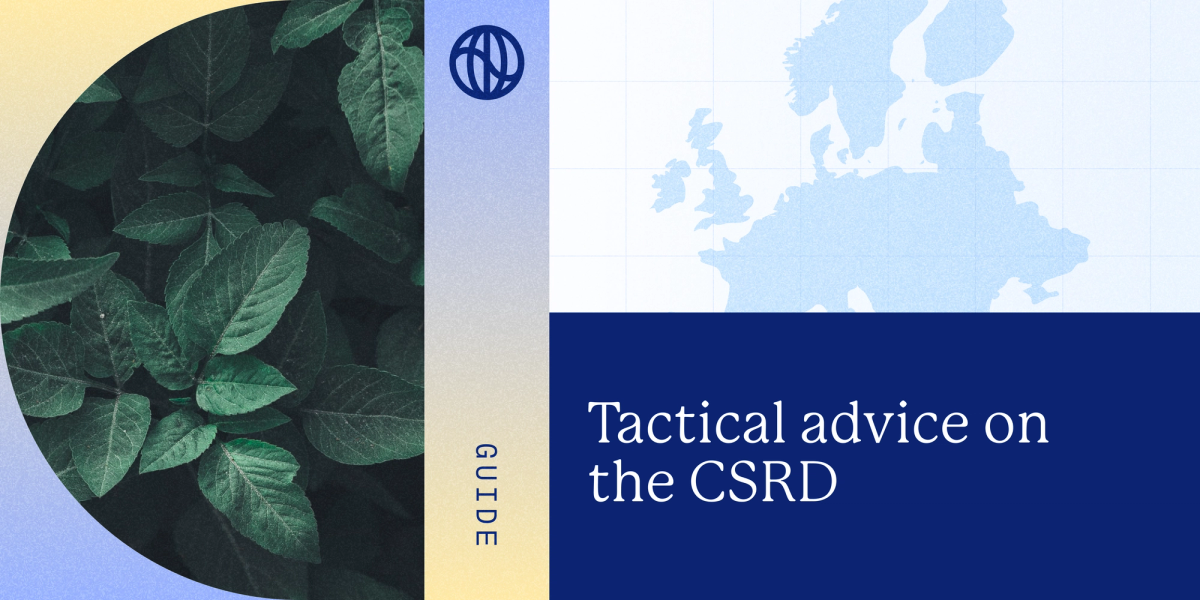 Must read advice on CSRD – Watershed