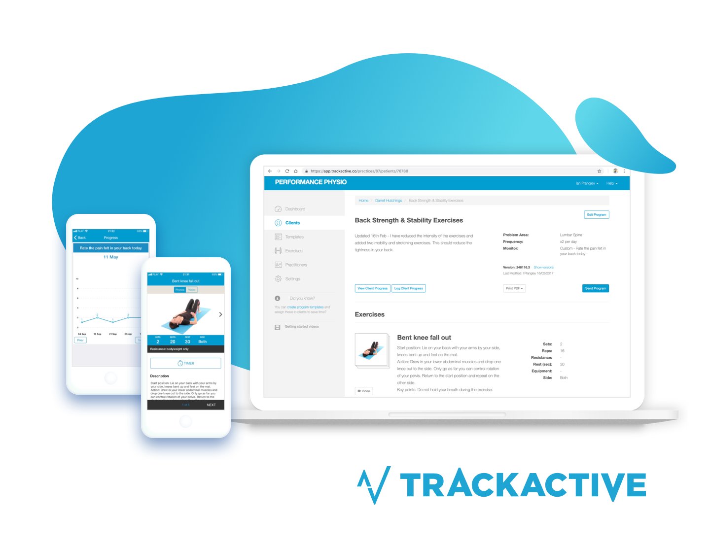 TrackActive Cliniko Integration