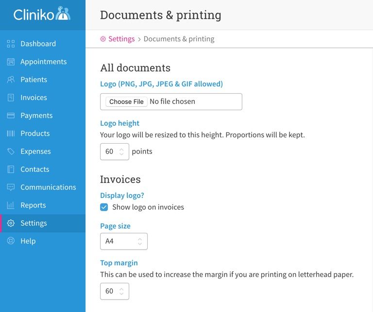 Contact Cliniko Help & Support