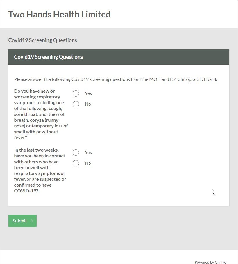 How To Create Patient Form Templates In Cliniko
