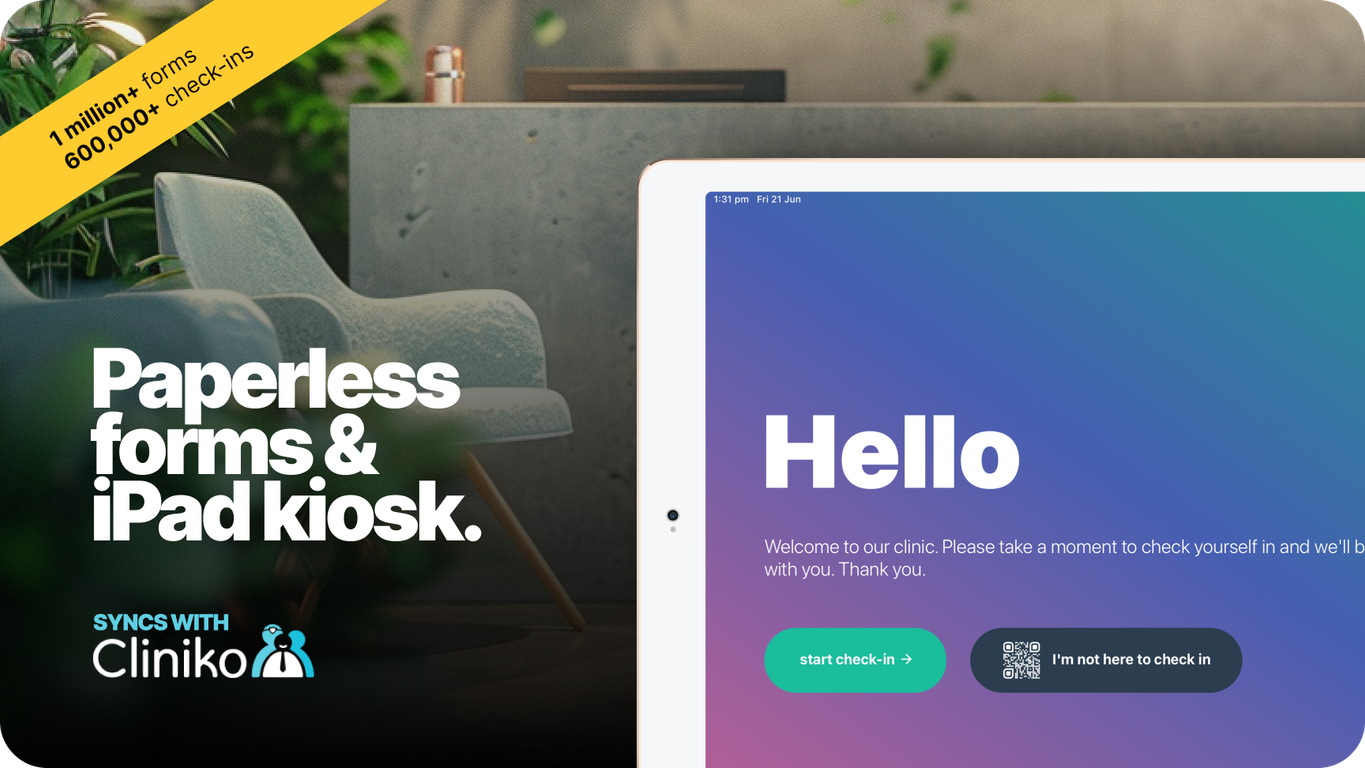 Finger-Ink Cliniko integration