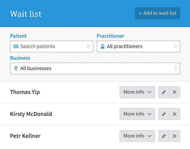 Clinic Appointment Software by Cliniko