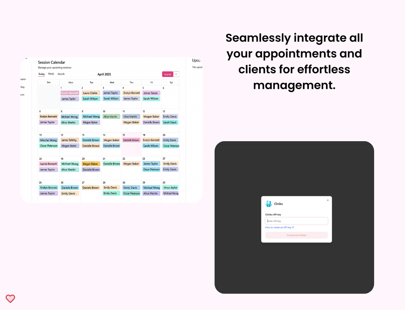Evie Assist AI - A connected app for Cliniko
