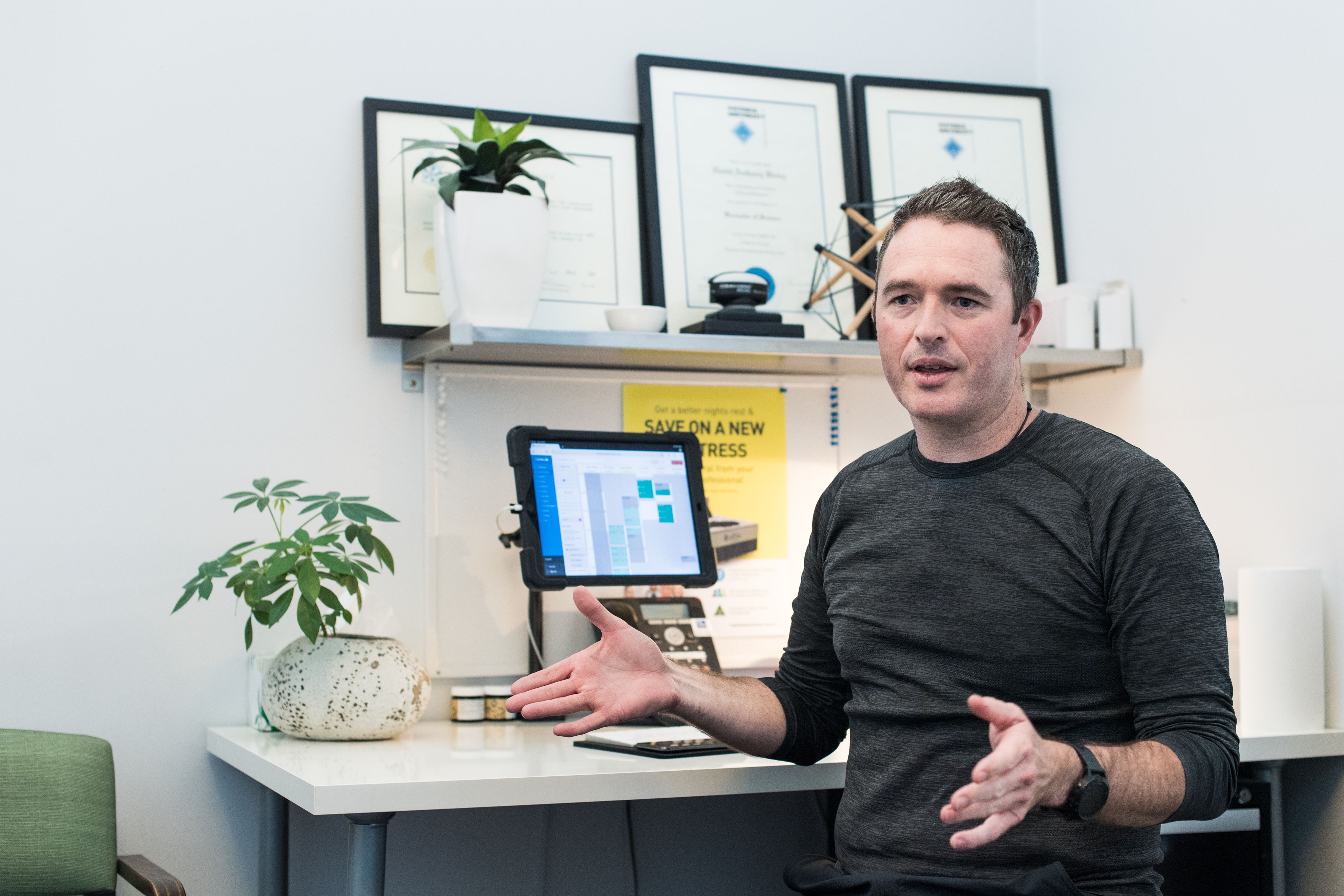 How David Birley started an osteopathy clinic - twice