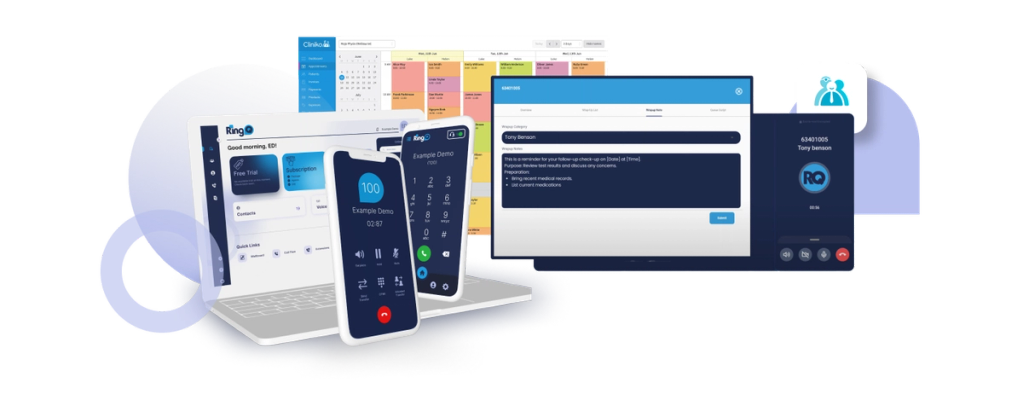 RingQ - A connected app for Cliniko