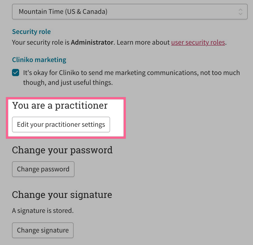 Automatically add practitioner signatures to letters! Automatically add practitioner signatures to letters!