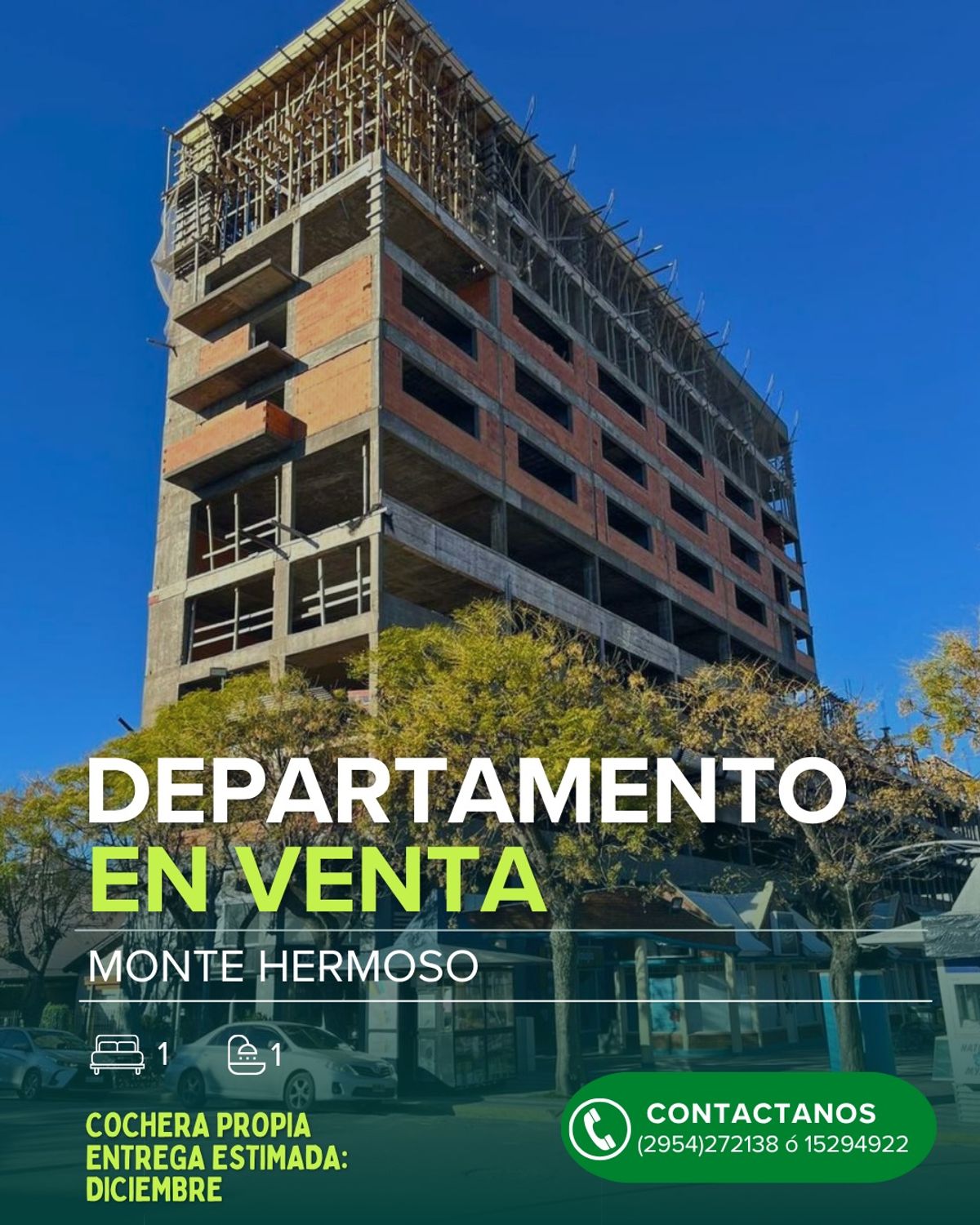 Departamento Céntrico en Venta - Monte Hermoso (La Recova) | Gallego Cazaux