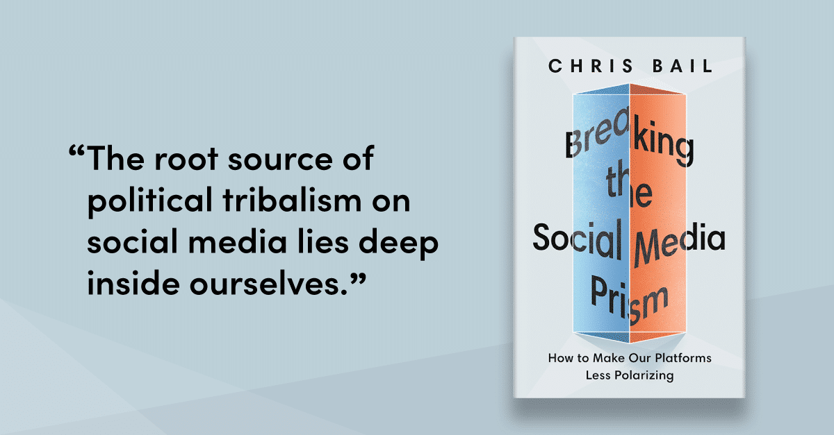 Breaking the Social Media Prism: a conversation with the Polarization ...