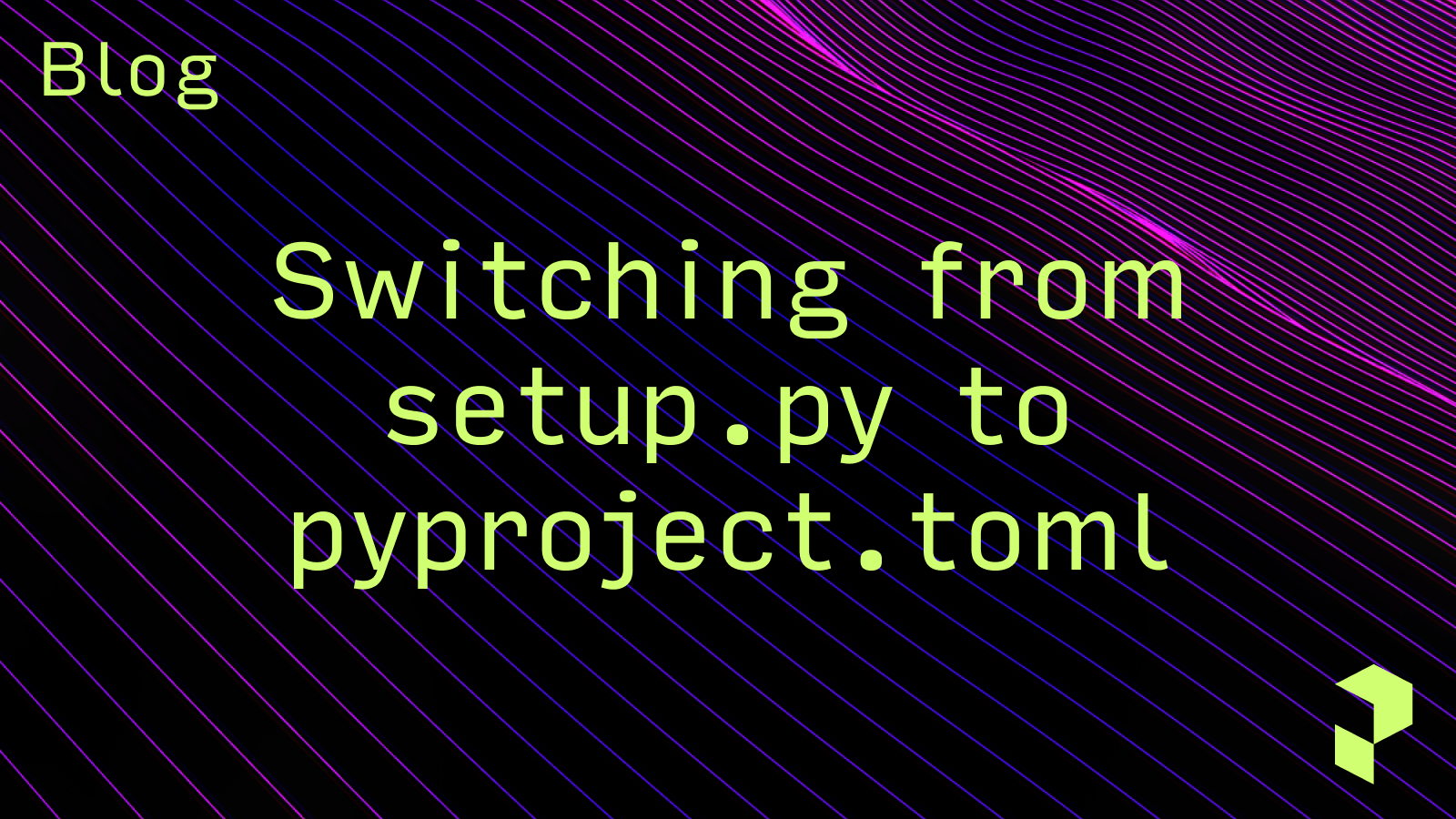 Switching a Big Python Library from setup.py to pyproject.toml
