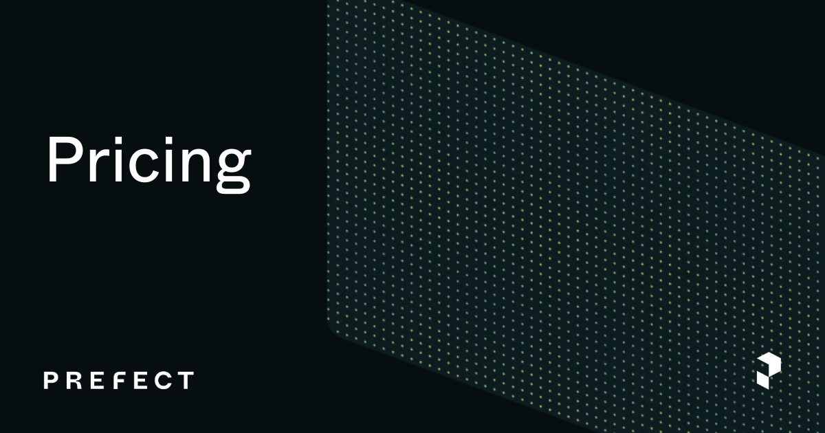 Pricing | Prefect Cloud