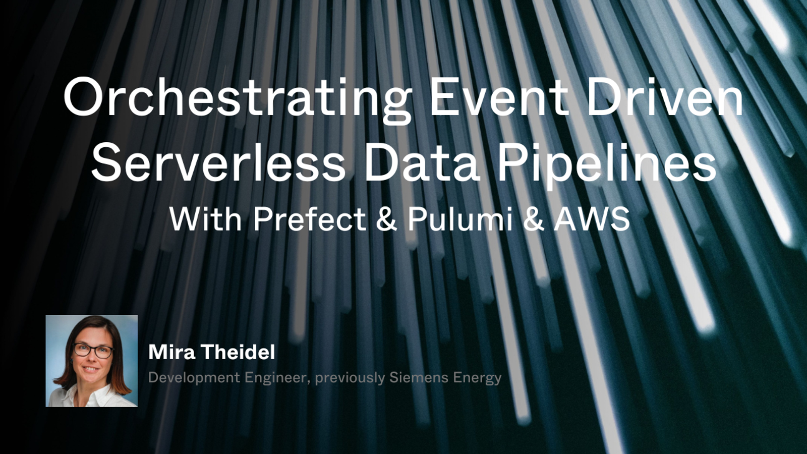 Orchestrating Event Driven Serverless Data Pipelines With Prefect And Pulumi And Aws