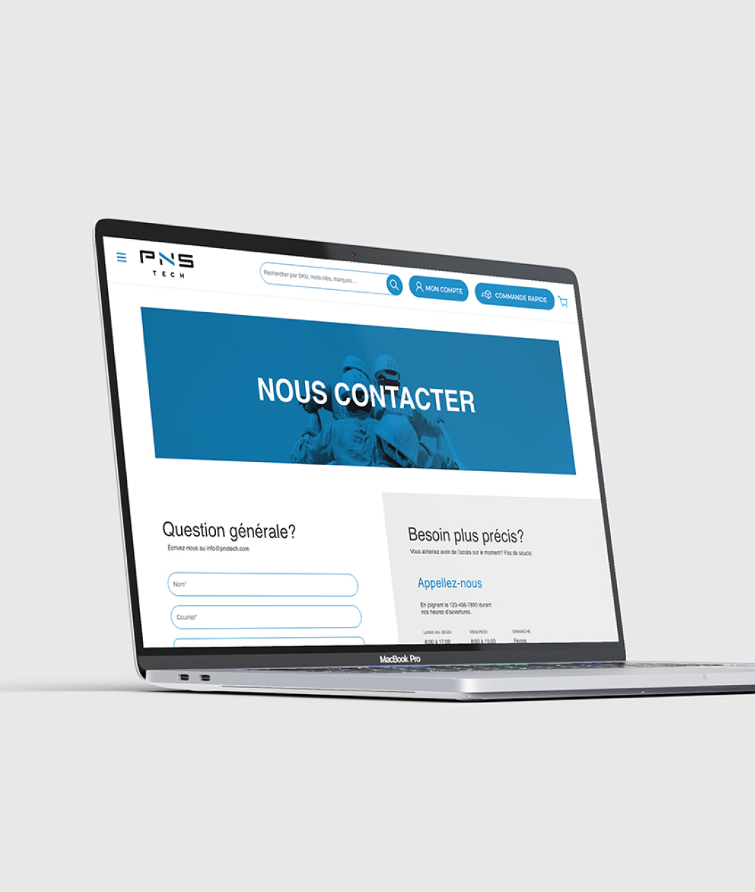 Case study - PNS Tech | Novatize