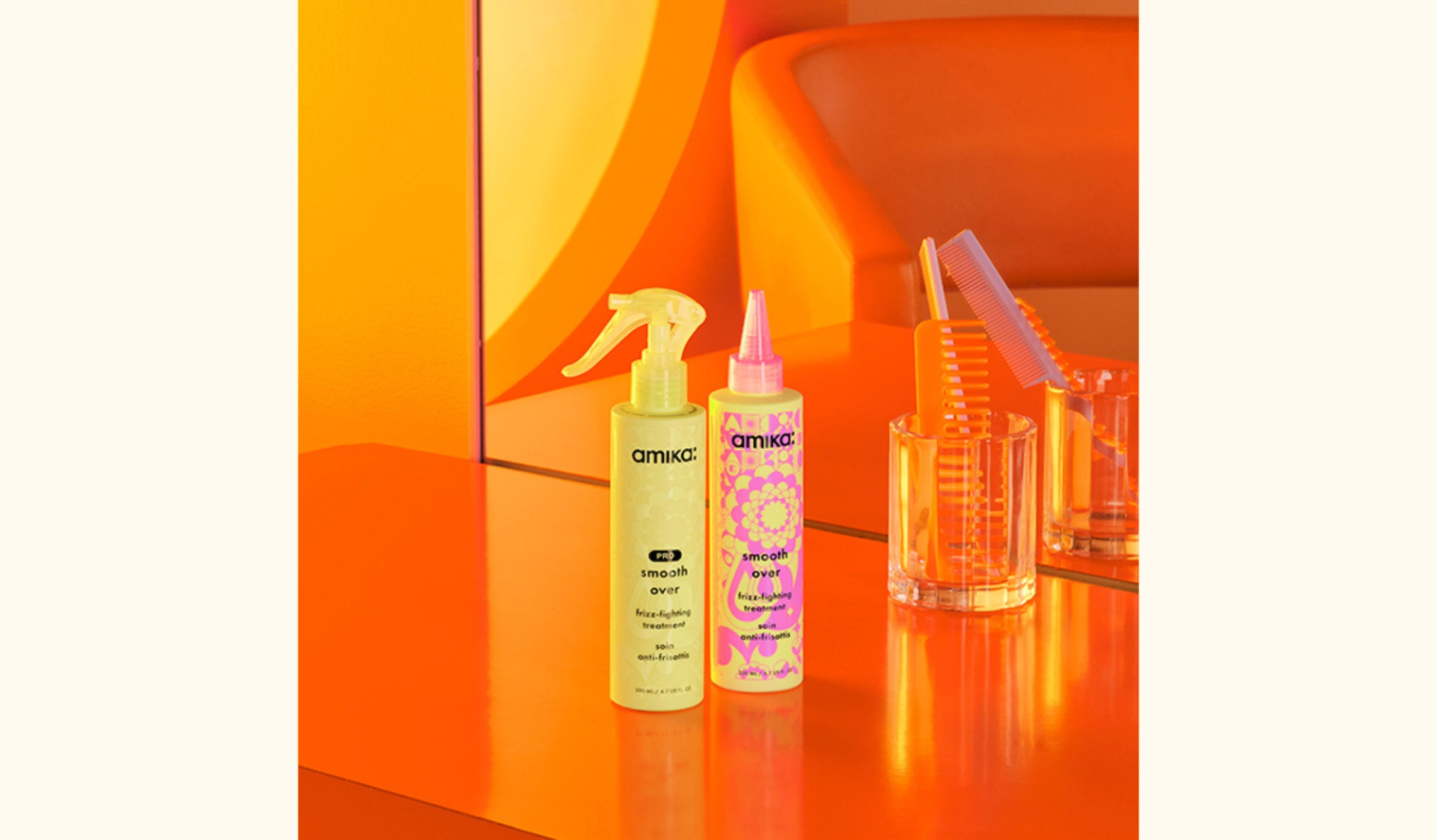 new! pro smooth over frizz-fighting treatment: our first salon-only service | amika