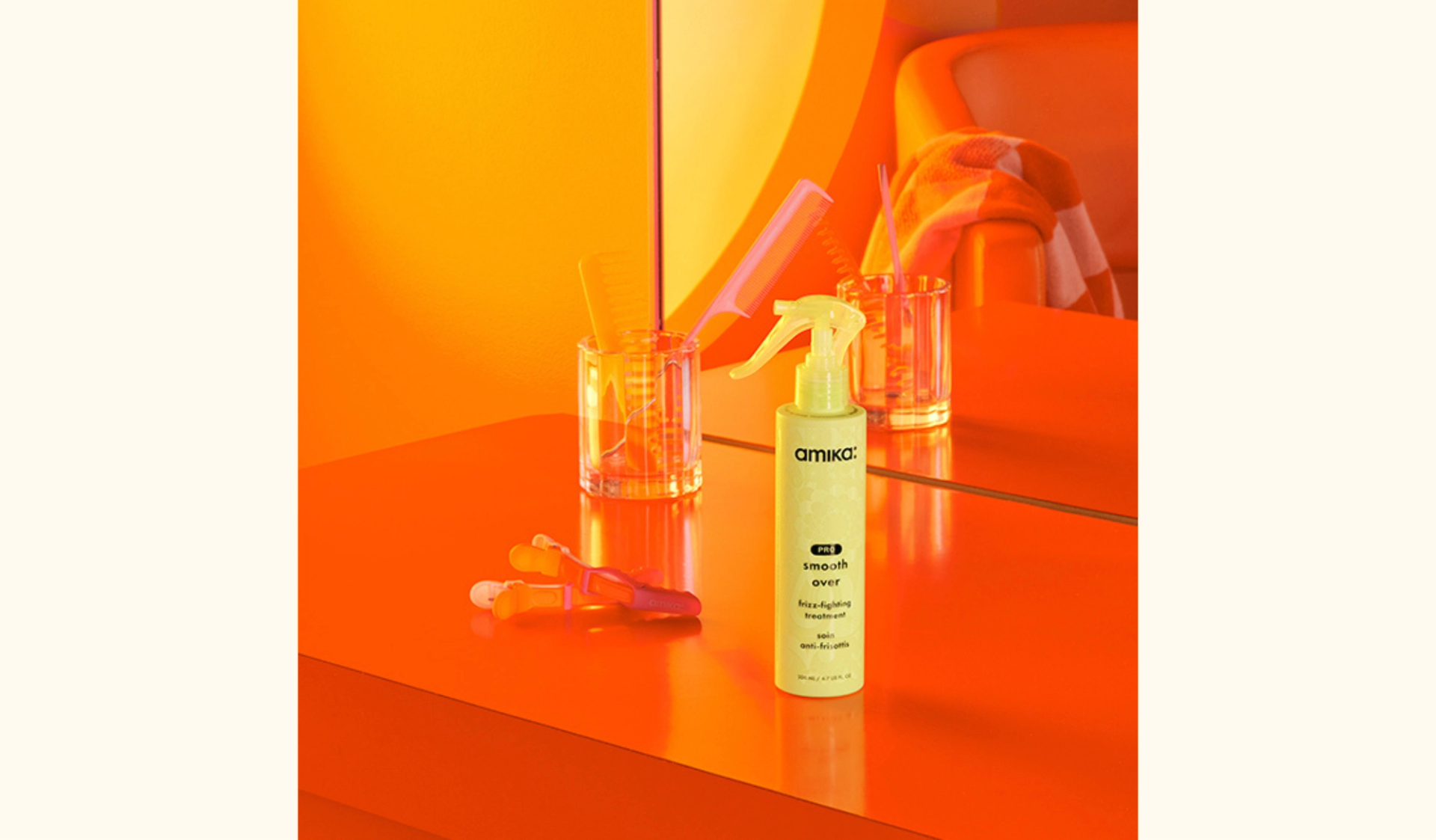 new! pro smooth over frizz-fighting treatment: our first salon-only ...