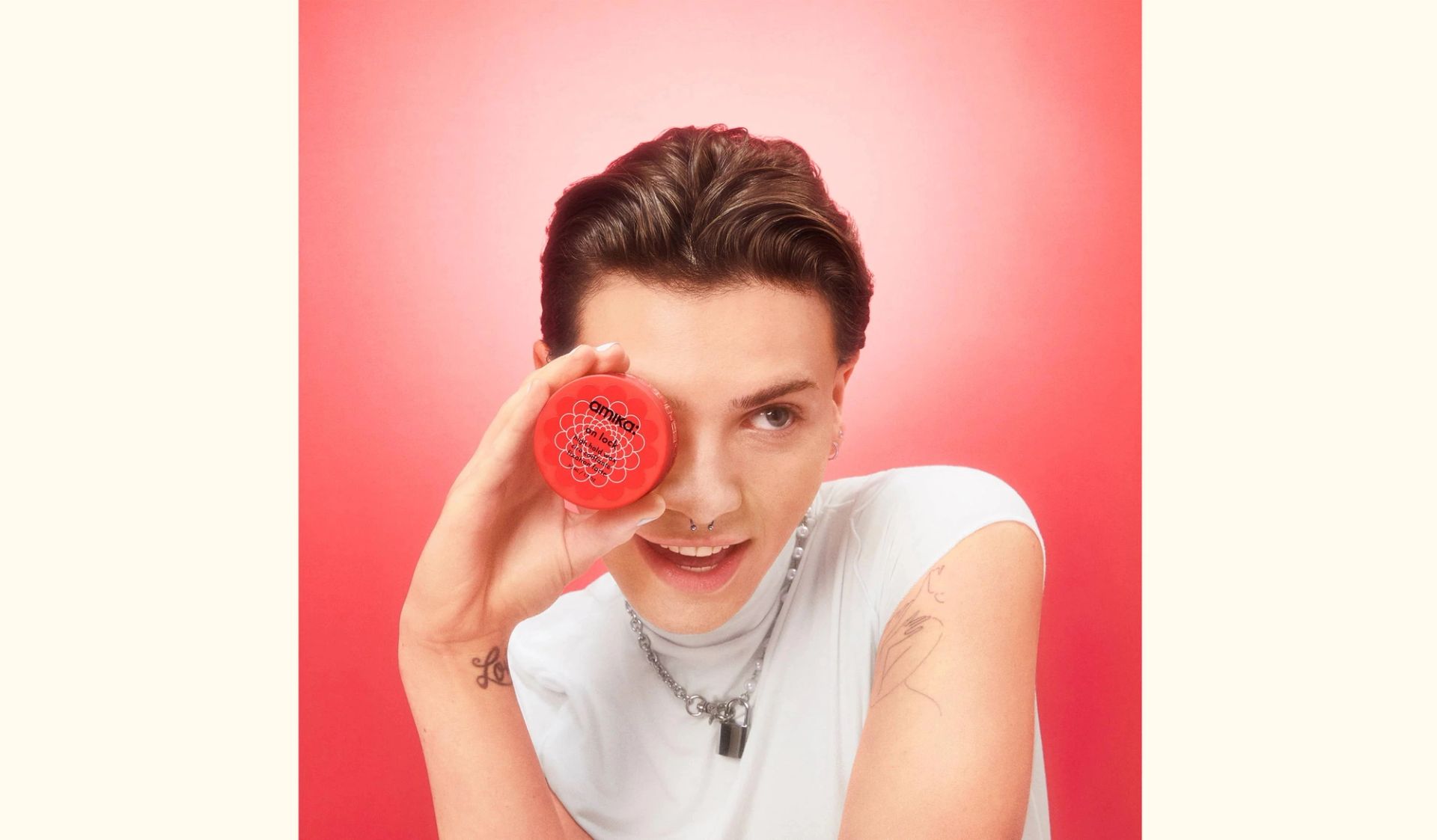 amika's NEW on lock high hold hair wax | amika