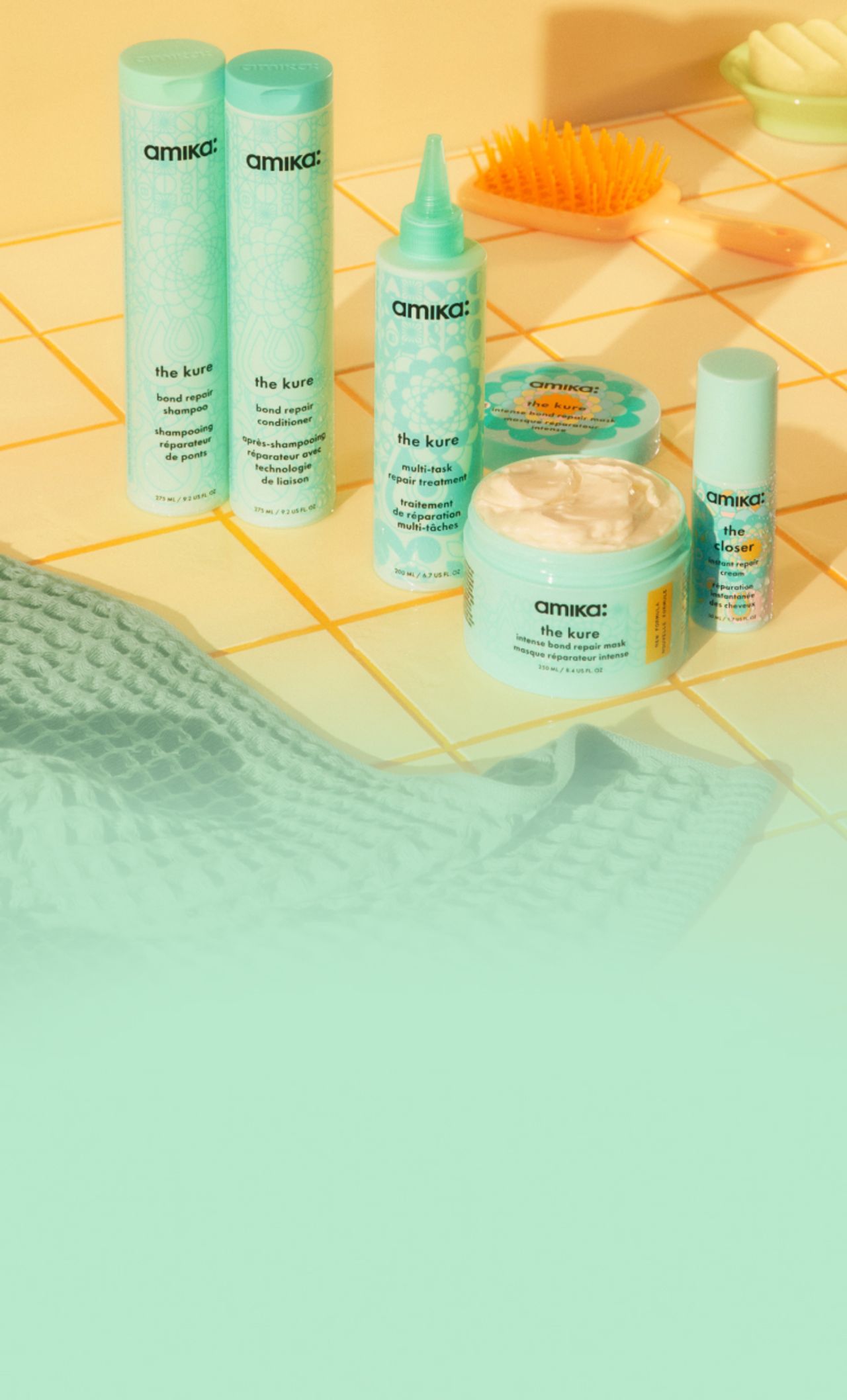 strength repair collection: for dry, damaged hair | amika