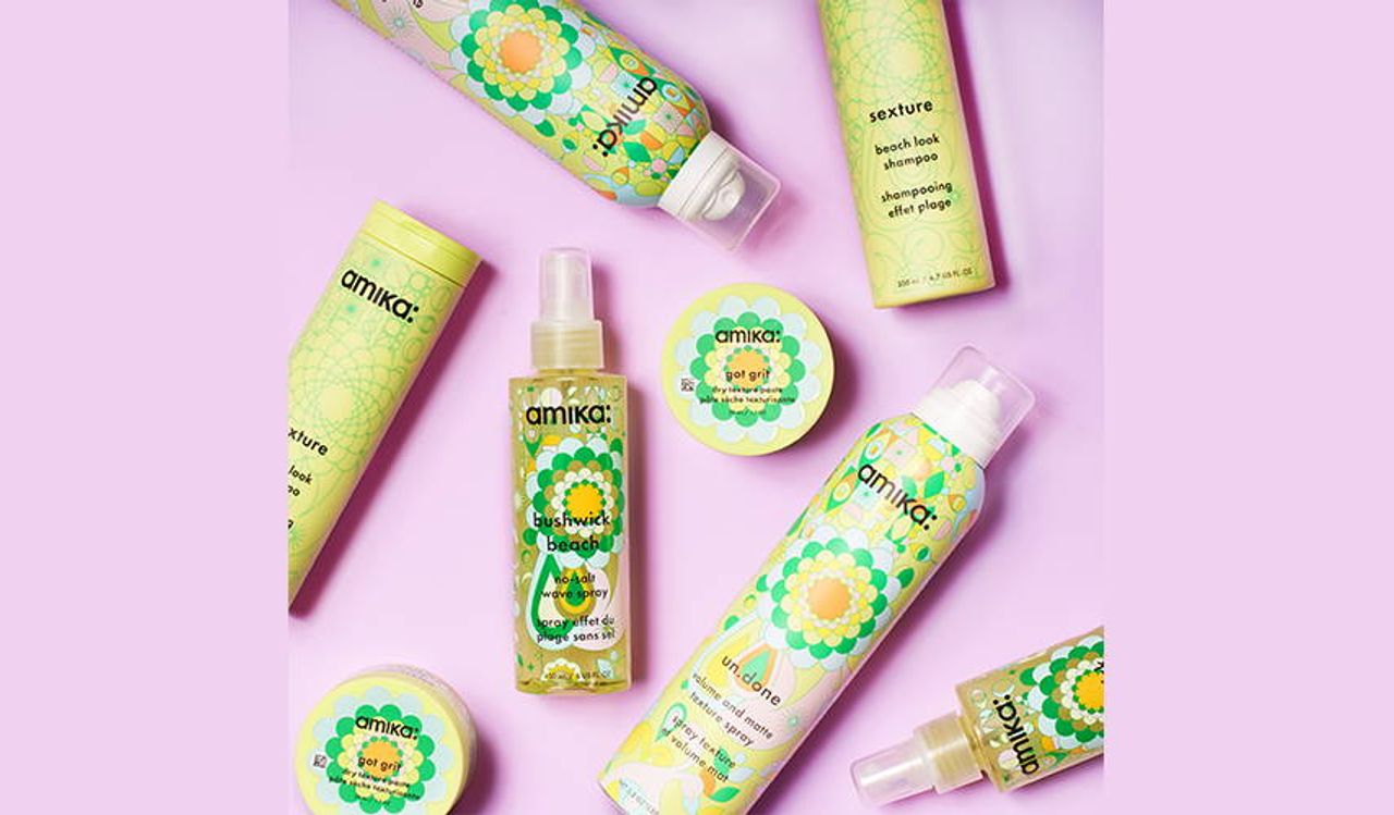 beach waver curling iron : high tide | amika