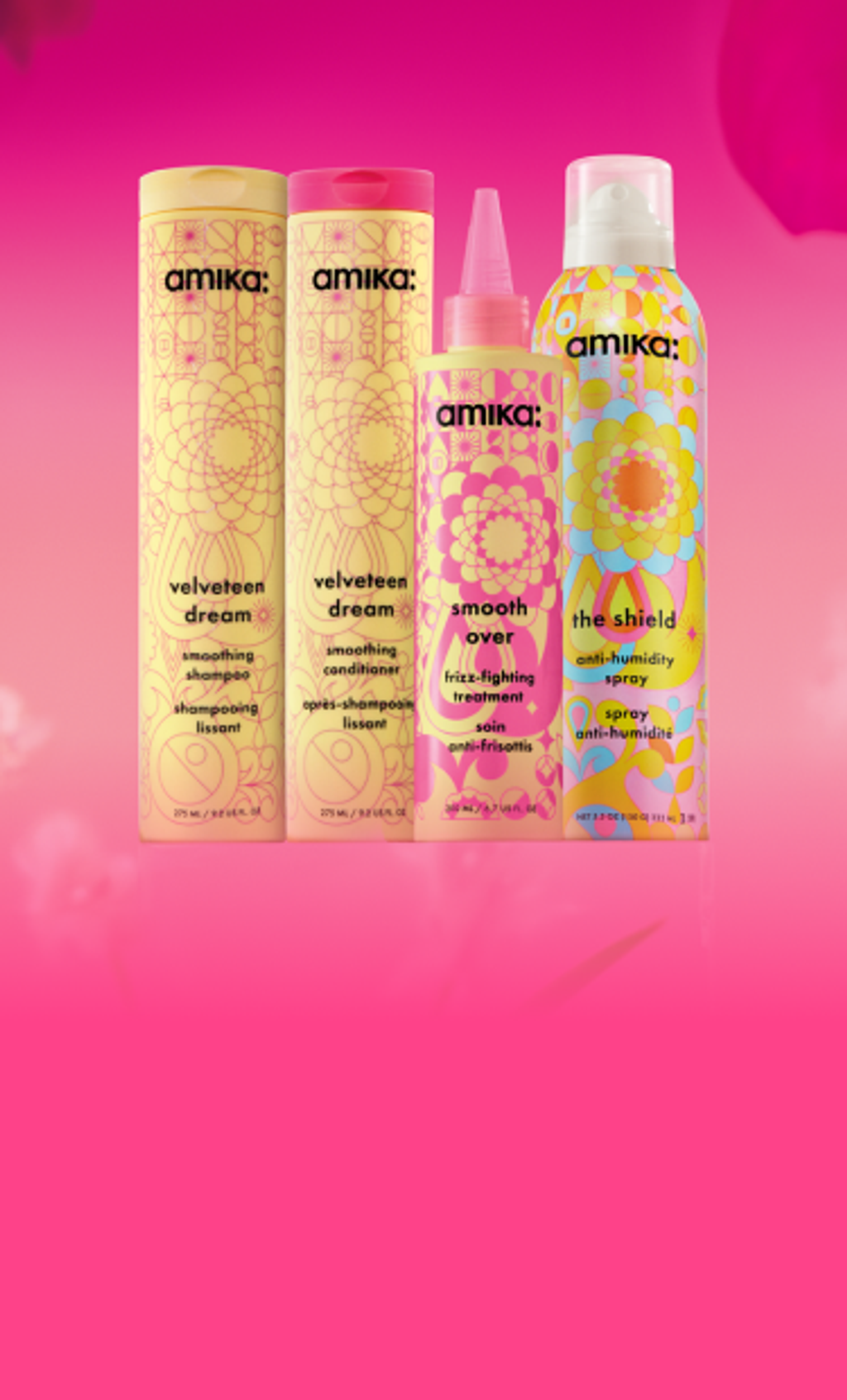 hair smoothing products - smooth collection | amika | amika