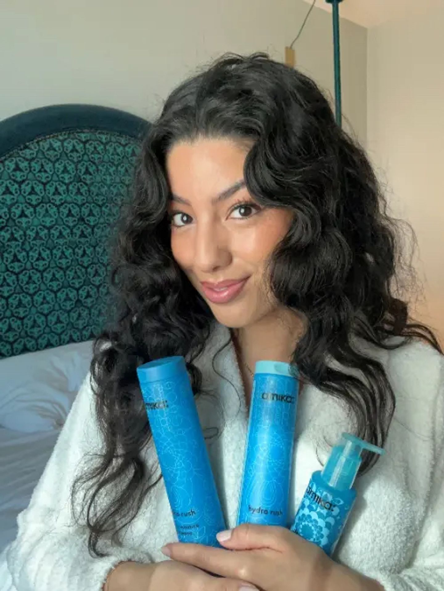 how different hair types use amika’s hydro rush collection | amika