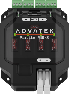 PixLite® A4-S Mk3 professional LED pixel controller - Advatek