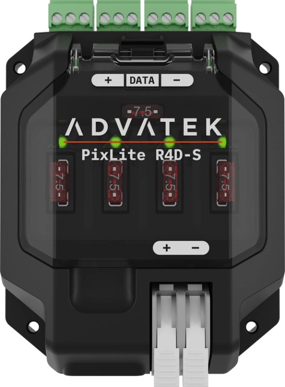 PixLite® R4D-S Long Range pixel receiver - Advatek