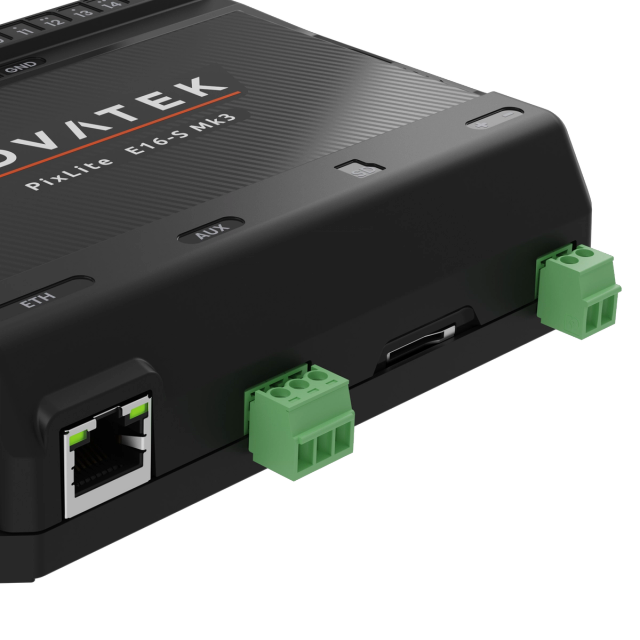 PixLite® E16-S Mk3 professional LED pixel controller - Advatek