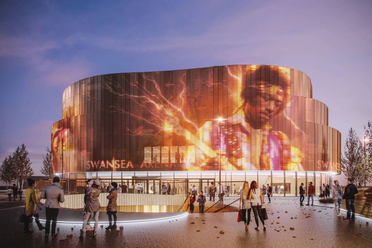 Architectural Façade Lighting using pixel LED's - Advatek