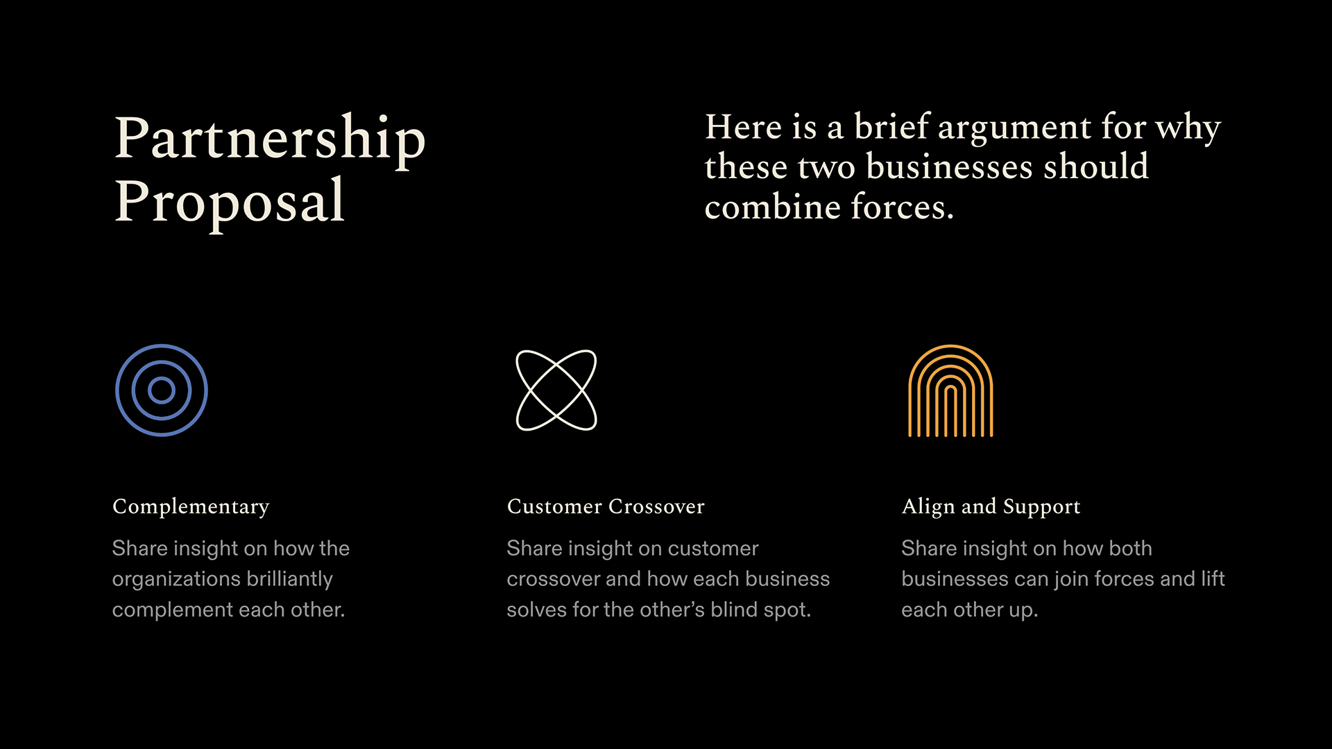 AI-Powered Partnership Proposal Deck Template | Tome