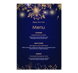 Free Menu Templates