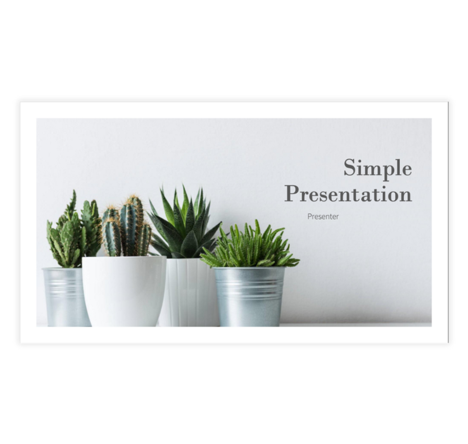 Free Presentation Templates