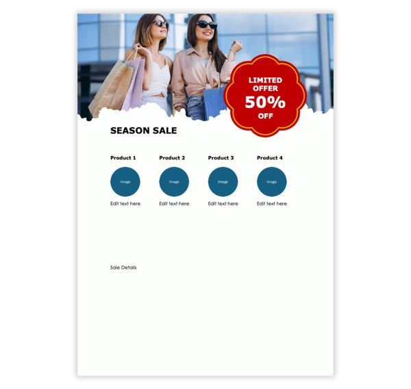 Special Sales Flyer - GetFreeTemplates.co