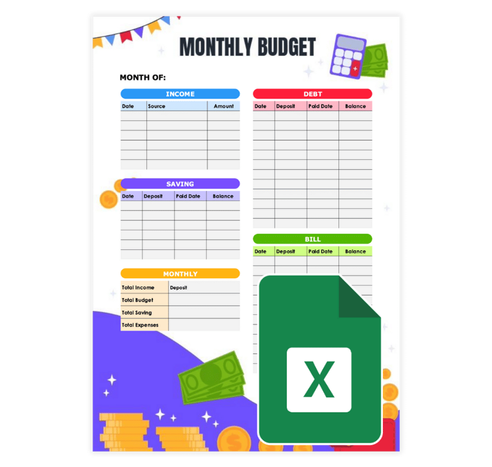 Free Budget Templates | Manage Your Finances