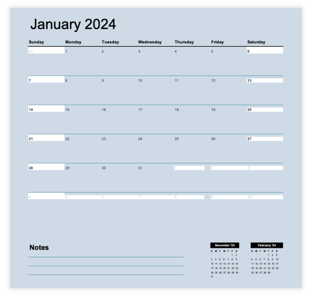 Free Calendar Templates 2025 - Printable Monthly & Yearly Calendars ...
