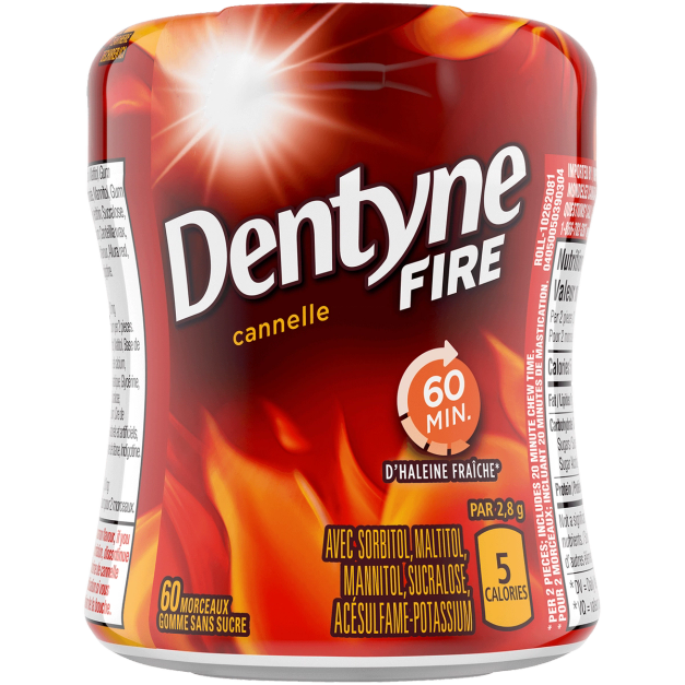 Dentyne FIRE Cinnamon Bottle | Dentyne Canada