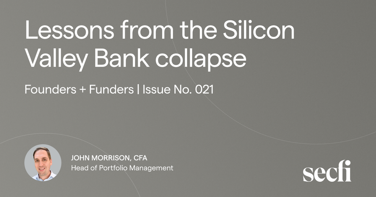 Silicon Valley Bank's collapse and what it means for startups — Secfi
