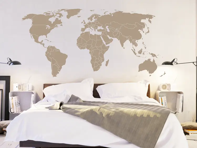 Sticker Mappemonde - Magic Stickers